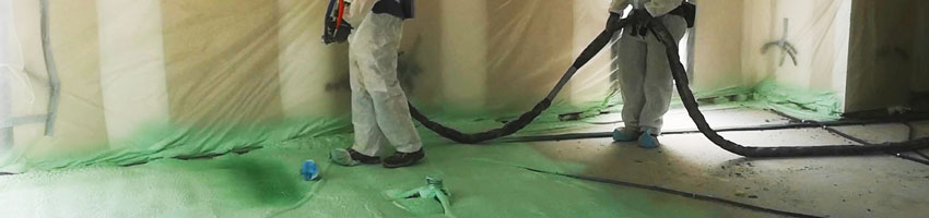 Isolation projetée par mousse polyuréthane – BIOTEP Isolation